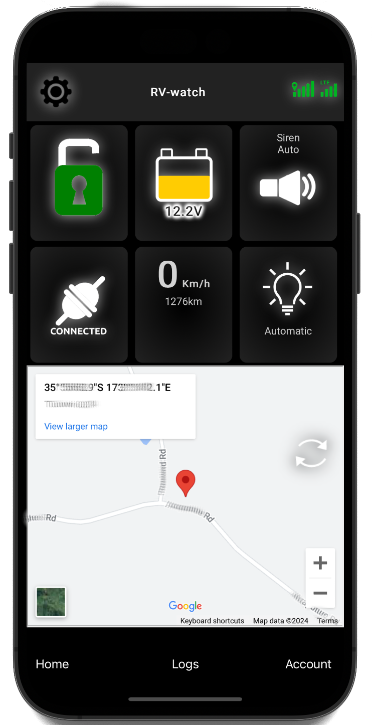 RV-safe Security in your hands
